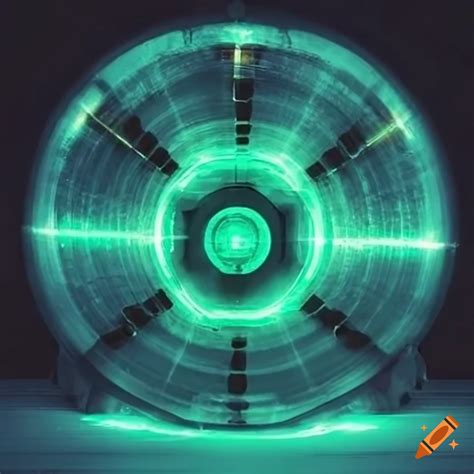 Nuclear Reactor Core Glow