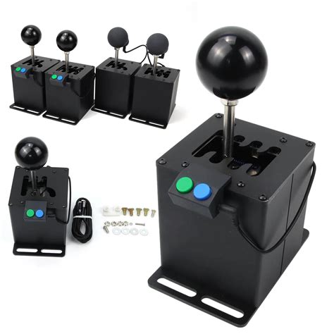 시뮬레이션 레이싱 게임 H 기어 시프터 로지텍 G29 G25 G27 G920 G923 트러스트마스터 T300rs Gt Ets2 심레이싱 Pc Usb