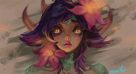 Artstation Neeko League Of Legends