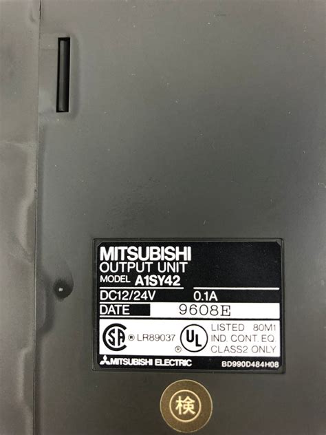 Mitsubishi Electric A1sy42 Output Unit Metal Logics Inc