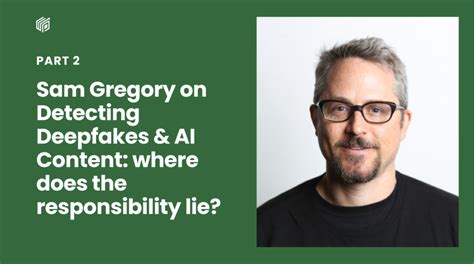 Detecting Deepfake And Ai Content Whos Responsible