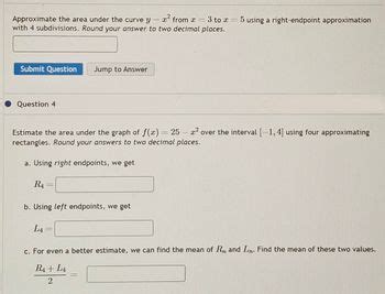 Answered: Approximate the area under the curve y = x² from x = 3 to 5 ...