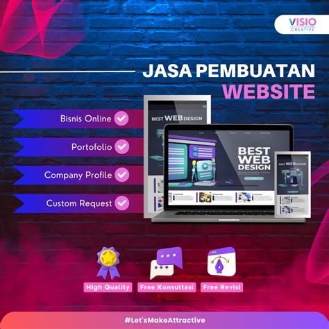 Jual Jasa Pembuatan Website Profesional Terbaik Termurah Untuk Bisnis UMKM Portofolio