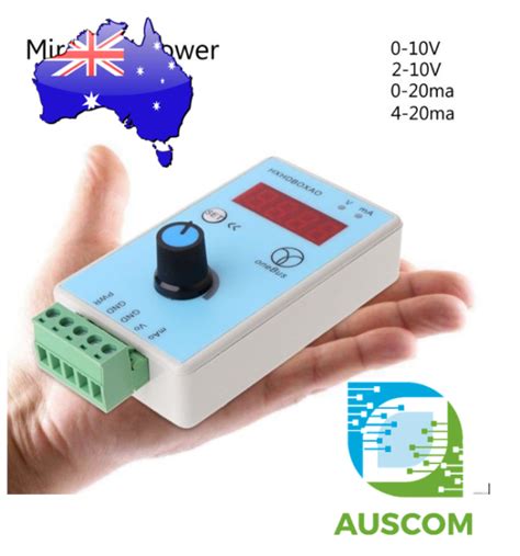 Current Voltage Signal Generator Analog Simulator Output V MA Handheld AUSCOM