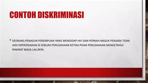Stigma And Diskriminasi Terhadap Odha Pada Populasi Kunci Pptx