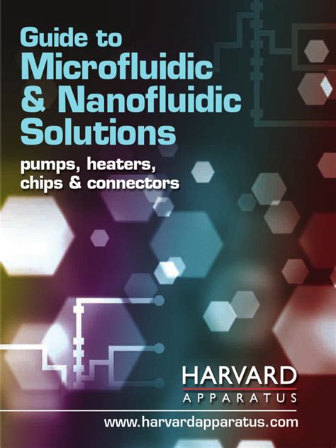 Microfluidics And Nanofluidics Products Brochure Pdf Microfluidics Syringe