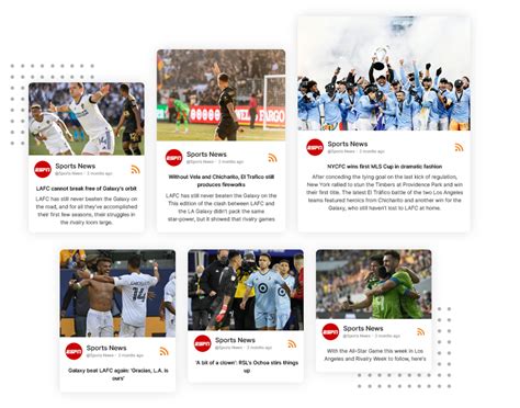 Best RSS Widget For HTML Website Collect Curate Embed
