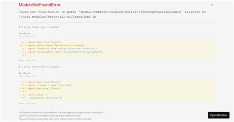 Material UI Cascading Menu Codesandbox