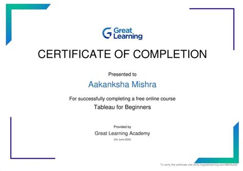 I Earned Tableau Certification Aakanksha Mishra Posted On The Topic Linkedin