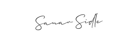 87 Sanav Sidle Name Signature Style Ideas Good Electronic Signatures