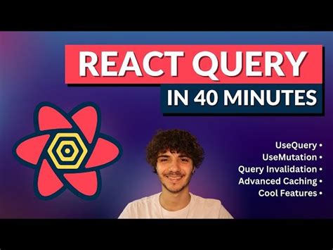 Free Video React Query And Tanstack React Query Tutorial From