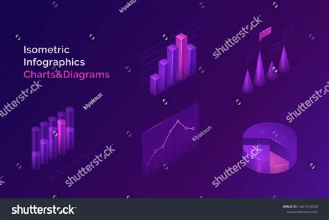 아이소메트릭 정보 그래픽 차트 및 다이어그램 스톡 벡터로열티 프리 1661414503 Shutterstock