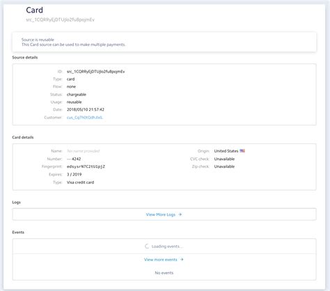 Stripe Payments Source Vs Tokencard Stack Overflow