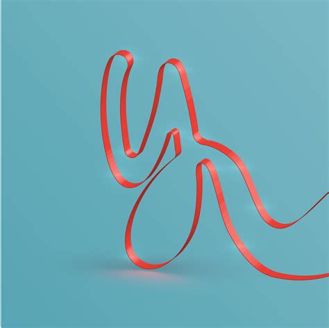 Realistic Ribbon Font From A Typeset Vector 319526 Vector Art At Vecteezy