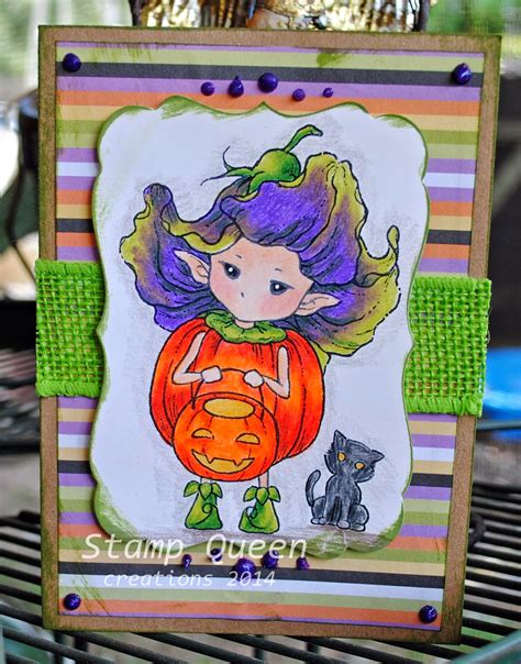 Stamp Queen Pumpkin Sprite Second Version