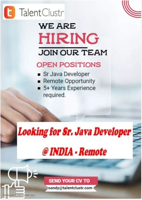 talentclustr on linkedin hiring javadeveloper