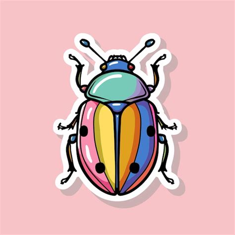 Beetle Vector Cut Premium AI Generated Vector