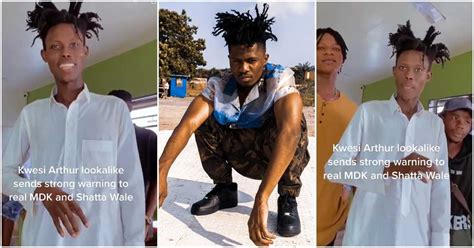 Kwesi Arthur Ghanaian Man Who Looks Like The Rapper Sparks Reactions Yencomgh