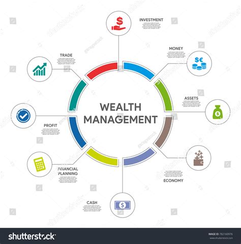 Wealth Management Infographic Concept Stock Vector Royalty Free