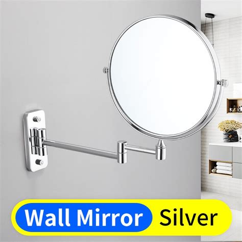 Bathroom Mirror Round Double Side Wall Makeup Mirr Grandado