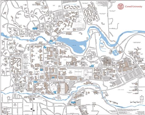 Map Of Cornell University