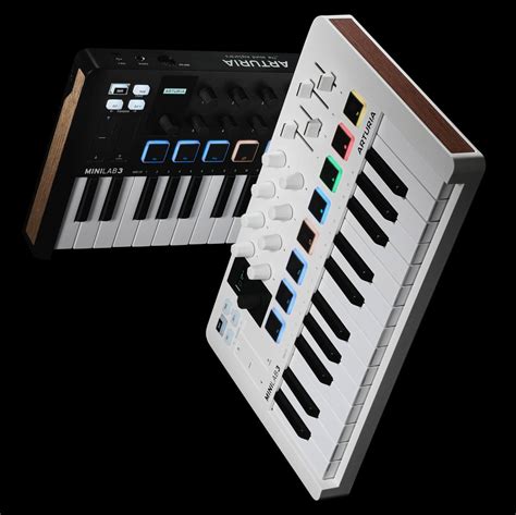 minilab 3 ¡ya lo hemos tocado el miniteclado controlador midi renovado