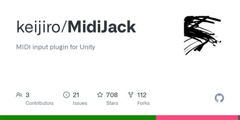 GitHub Keijiro MidiJack MIDI Input Plugin For Unity