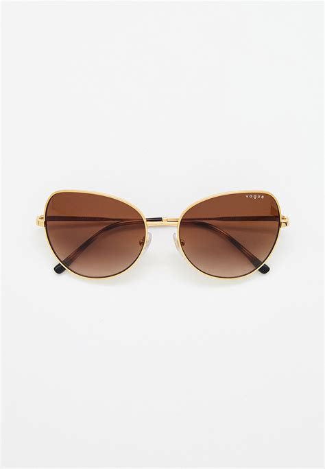 Очки солнцезащитные Vogue® Eyewear VO4255S 280/13, цвет: золотой ...