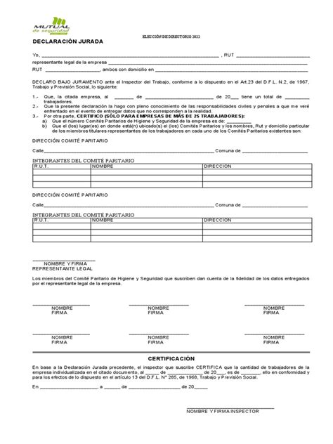Doc2 Declaracion Jurada 25 2022 Dt Ano 2022 Vf Download Grátis Pdf Justicia Crimen Y Violencia