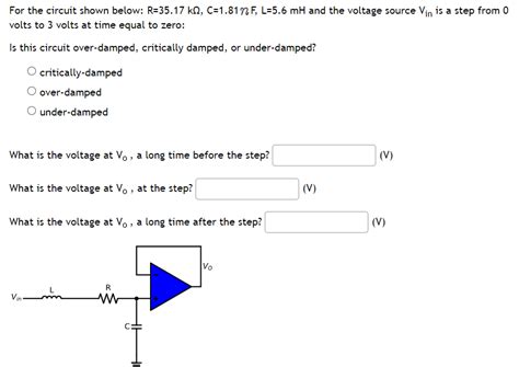 solved for the circuit shown below