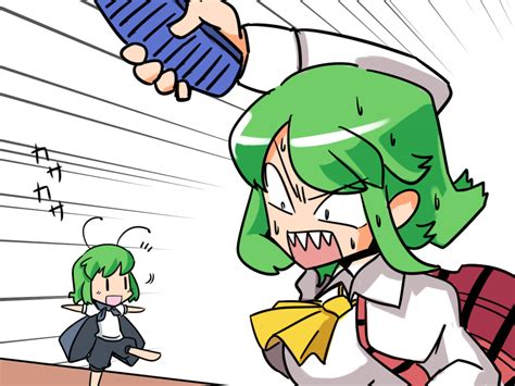 Kazami Yuuka And Wriggle Nightbug Touhou Drawn By Zassou Maruko Danbooru