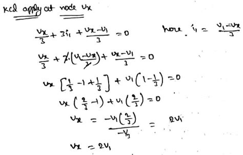 nodal analysis node voltage method with dependent current source