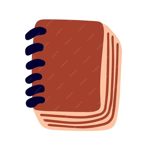 Premium Vector Doodle Note Book Vector Illsutration Hand Drawn Doodle Notes Clip Art