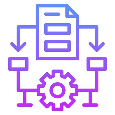Premium Vector Algorithm Vector Icon Illustration Of Coding And Development Iconset