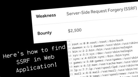 Heres How We Can Find Ssrf Vulnerabilities In A Pentest Or Bug Bounty Program Faiyaz Ahmad