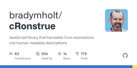 Github Bradymholtcronstrue Javascript Library That Translates Cron