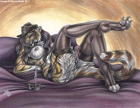 Rule 34 2011 Anthro Ashtray Breasts Cigar Claws Collar Fedora Feline