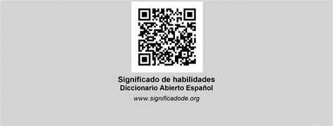 Habilidades Diccionario Abierto De Español