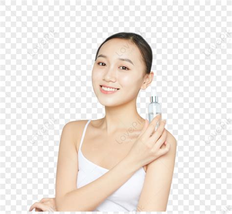 여성 스킨 케어 얼굴 표정 Png 일러스트 무료 다운로드 Lovepik