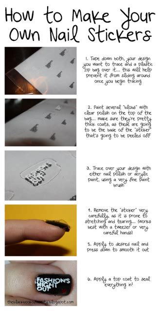 diy nail stickers with tape - Dip Weblog Picture Gallery