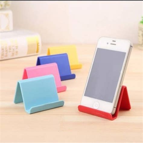 Jual Dudukan Hp Stand Hp Holder Hp Full Warna Standing Handphone Penyangga Hp Shopee Indonesia
