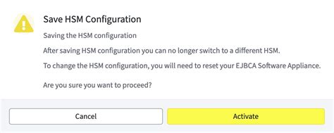Security Configuring An Entrust Nshield Connect Hsm