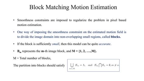 Motion Estimation Umit 5 Ii Pdf 3 D Graphics Computer Software And Applications