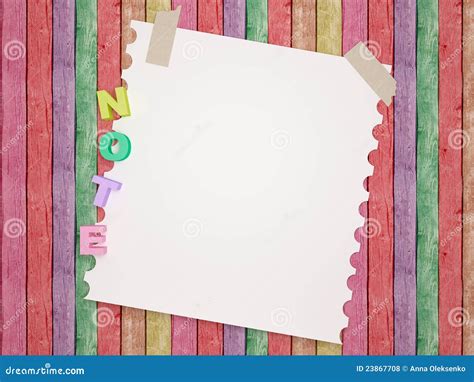 Notebook Paper Background Royalty Free Stock Photos Image