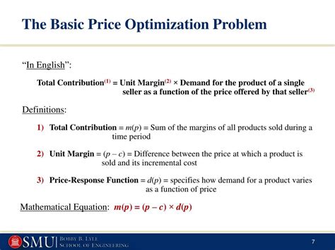 Ppt Nonlinear Programming In Price Optimization Powerpoint
