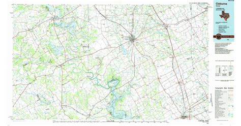 1980s Maps Of Bosque County Tx Pastmaps
