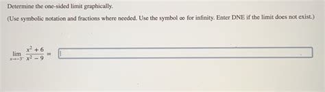 Solved Determine The One Sided Limit Of The Function F In