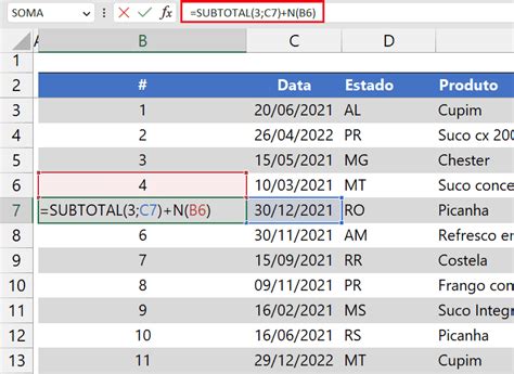 Numeração Sequencial Para Dados Filtrados No Excel Guia Do Excel