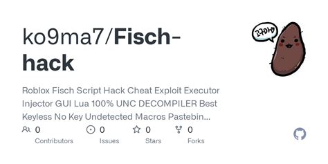 Github Ko9ma7 Fisch Hack Roblox Fisch Script Hack Cheat Exploit Executor Injector Gui Lua 100
