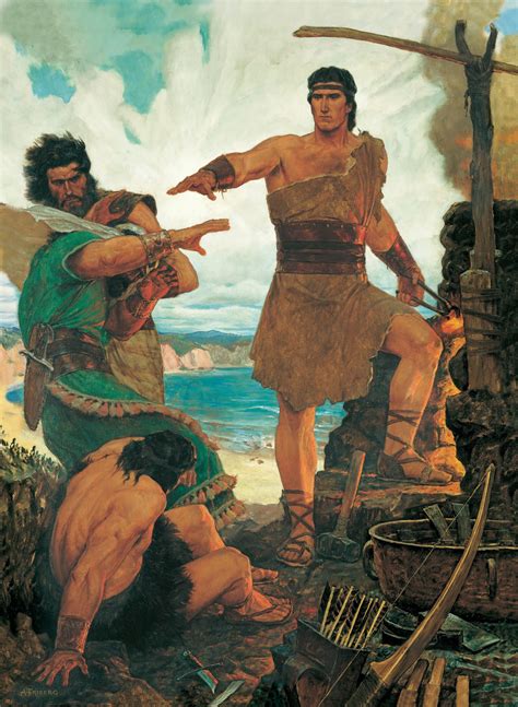 Samuel The Lamanite On The Wall Samuel The Lamanite Prophesies